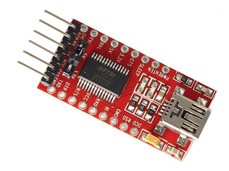 Board nạp FT232 Arduino (Màu đỏ) | Giải Pháp Chung