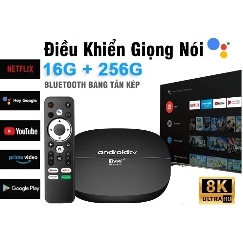 Android TV Box TV98 4K Bản Crack Tiếng Việt | Giải Pháp Chung