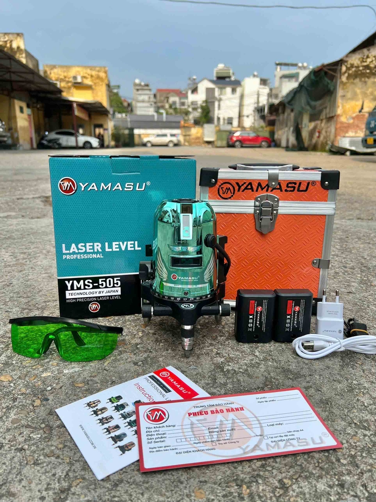 YAMASU | MÁY CÂN BẰNG LASER YAMASU YMS-505GREEN 5 TIA XANH