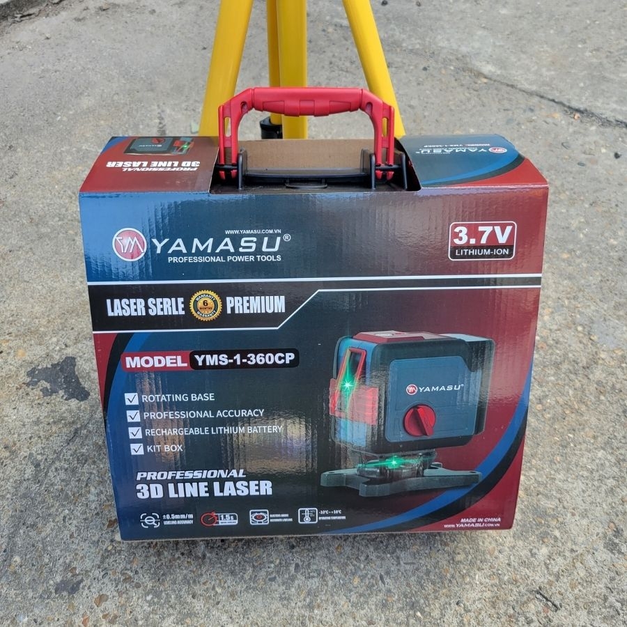 MÁY CÂN BẰNG LASER YAMASU YMS-1-360CP PHIÊN BẢN COMPACT