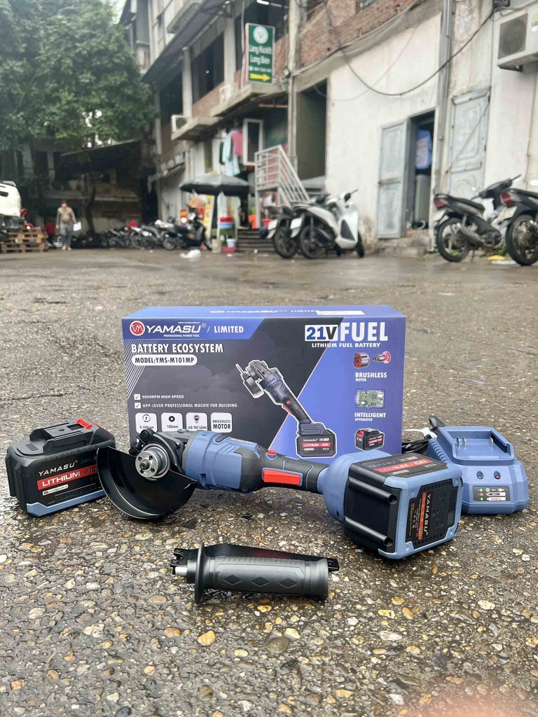 YAMASU | MÁY CẮT MÀI YAMASU YMS-M101MP DÙNG PIN 21V