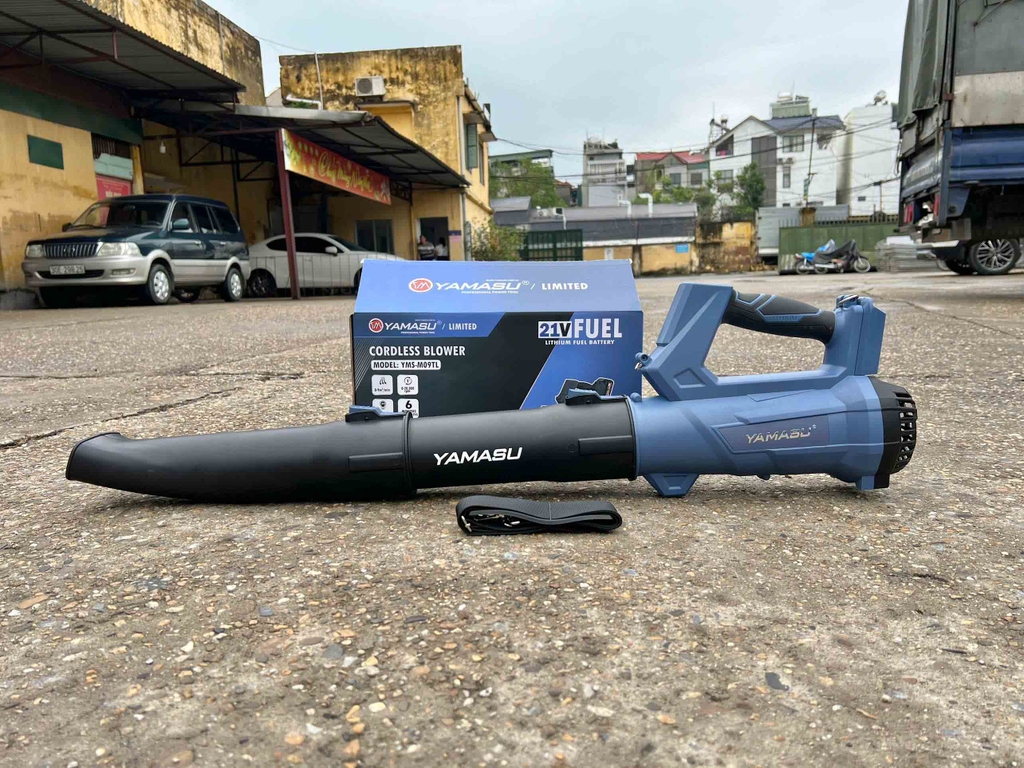 YAMASU | MÁY THỔI LÁ PIN YMS-M09TL M21 CHÂN PIN PHỔ THÔNG