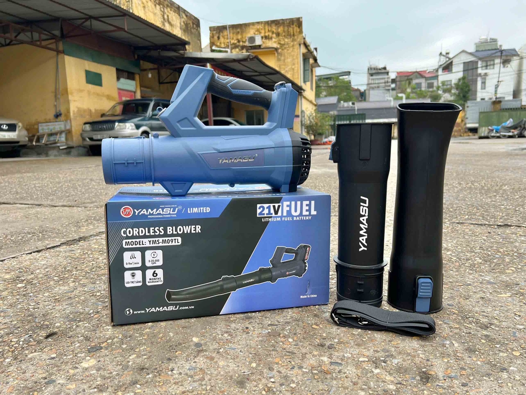 YAMASU | MÁY THỔI LÁ PIN YMS-M09TL M21 CHÂN PIN PHỔ THÔNG