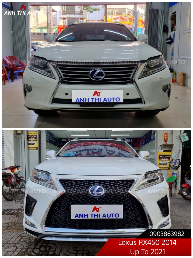 Body kit Nâng Đời Xe Lexus RX450 2014 Up To 2021 | Cửa hàng Anh Thi Auto