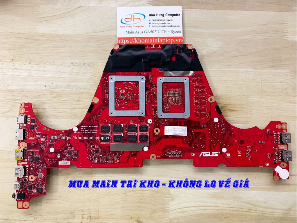 Main Asus Zephyrus G15 GA502IU Chip Ryzen khomainlaptop.vn