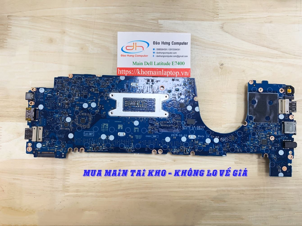 Main Dell Latitude 7400 New Chính Hãng khomainlaptop.vn