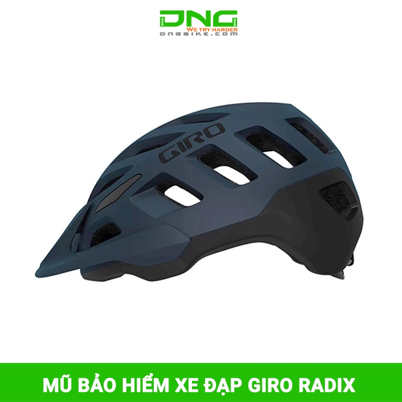 Mũ bảo hiểm xe đạp GIRO RADIX| Nhẹ, thoáng, đẹp | Nhà phân phối xe đạp thể thao Dngbike.com