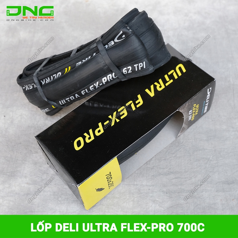 Lốp xe đạp thể thao DELI ULTRA FLEX-PRO 700c 700x23c | Nhà phân phối xe ...