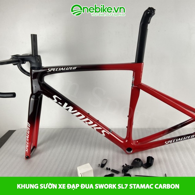 Khung sườn xe đạp đua SWORK SL7 STAMAC CARBON giá tốt | Nhà phân phối ...