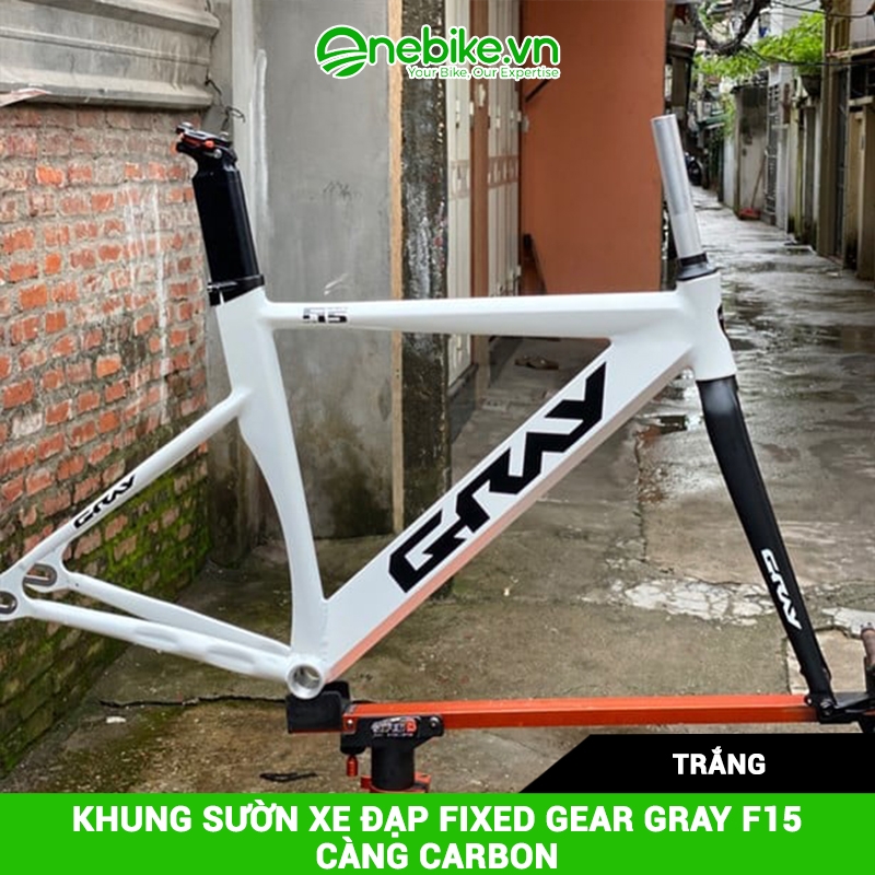 Khung sườn xe đạp Fixed Gear GRAY F15 càng Carbon | Nhà phân phối xe ...