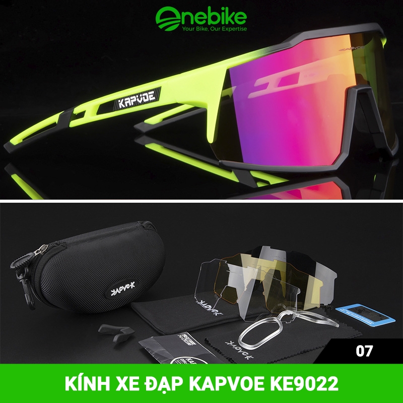 Kính xe đạp thể thao KAPVOE KE9022 - Kính mát đạp xe | Nhà phân phối xe ...