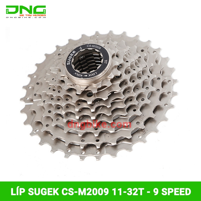 Líp xe đạp thể thao 9S SUGEK CS-M2009 11-32T | DngBike.com
