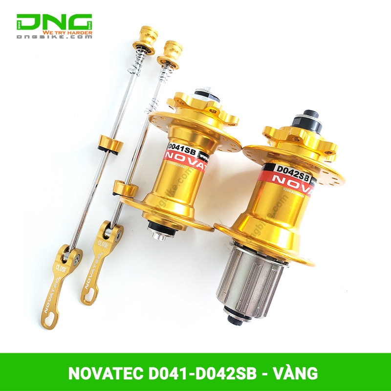 Hub (Moay ơ) xe đạp NOVATEC D041-D042SB 32 lỗ | Nhà phân phối xe đạp ...