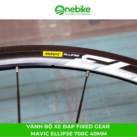 Vành bộ xe đạp Fixed gear MAVIC Ellipse 700c 40mm | DngBike.com