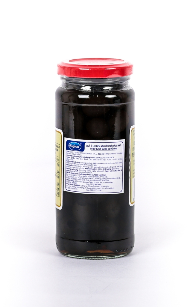 Quả Oliu đen tách hạt La Pedriza 340g | Thực phẩm châu Âu - Eufood