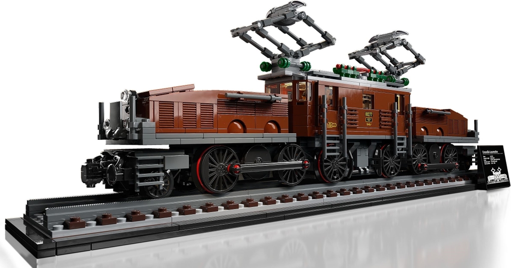 10277 LEGO Creator Expert Trains Crocodile Locomotive - Chuyến Tàu lửa ...