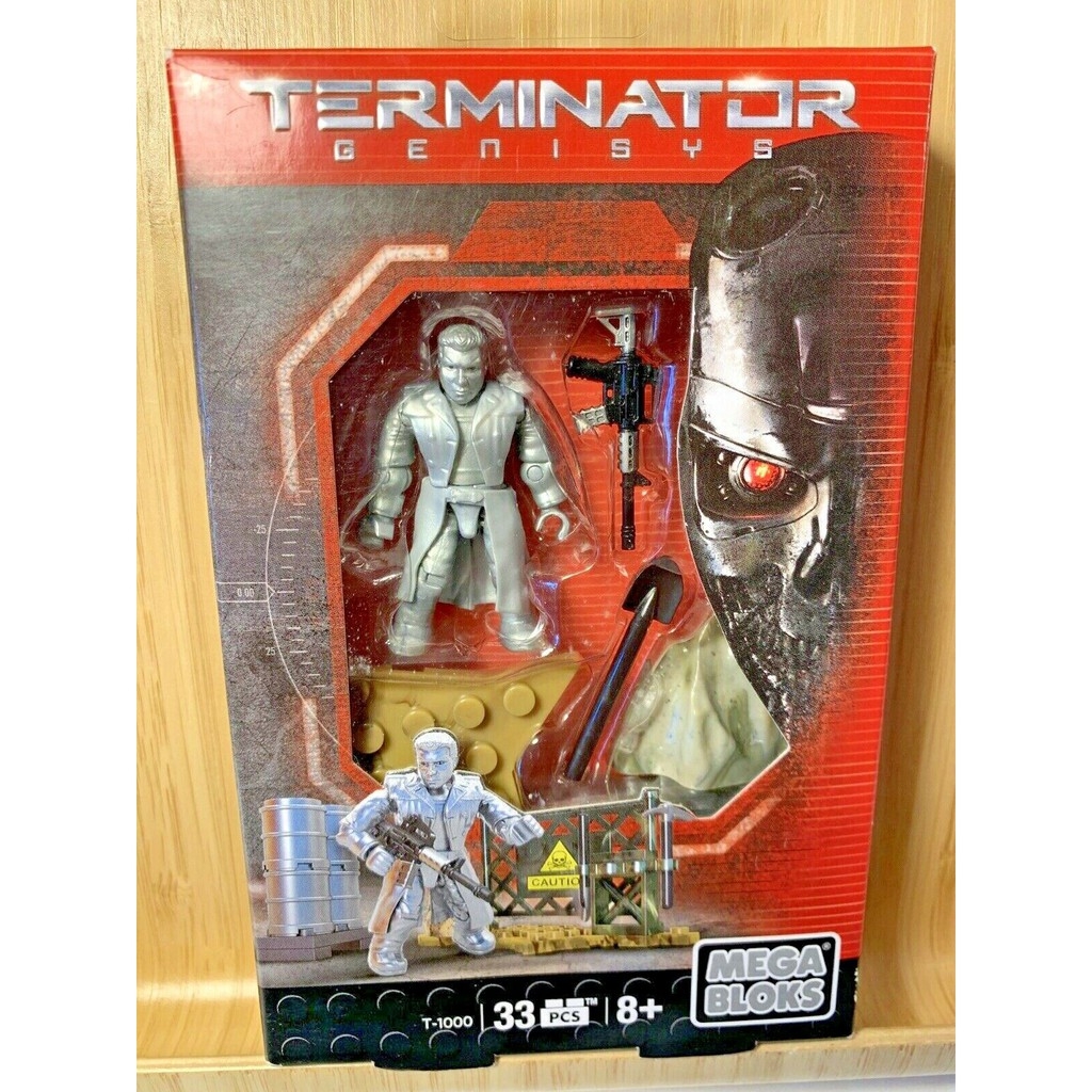 Bộ xếp hình Lính quân đội - Terminator Genisys Mega Bloks 33 Piece Set ...