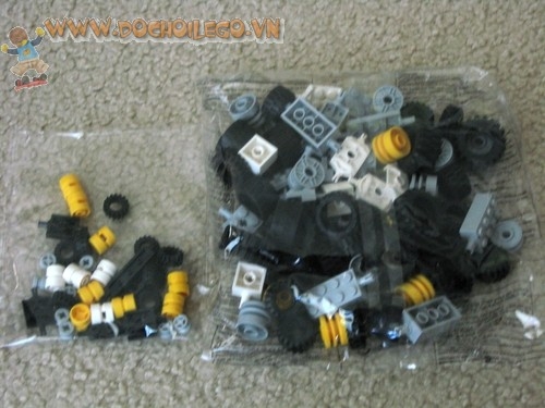 6118 LEGO® Wheels and Tyres: Bánh xe/ lốp xe. – Đồ chơi LEGO