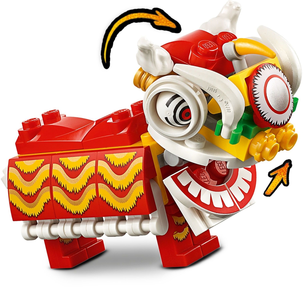 80104 LEGO Chinese Lion Dance - Múa Lân – Đồ chơi LEGO