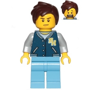 Chad The LEGO Ninjago Movie minifigs - njo435 (Nhân vật Chad) – Đồ chơi ...