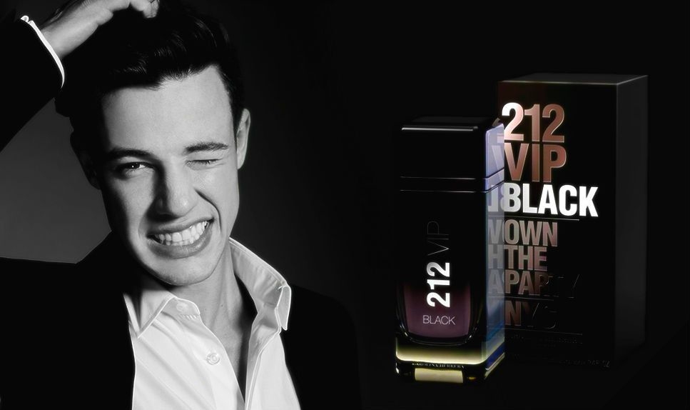 212 VIP Black Carolina Herrera For Men Linh Perfume