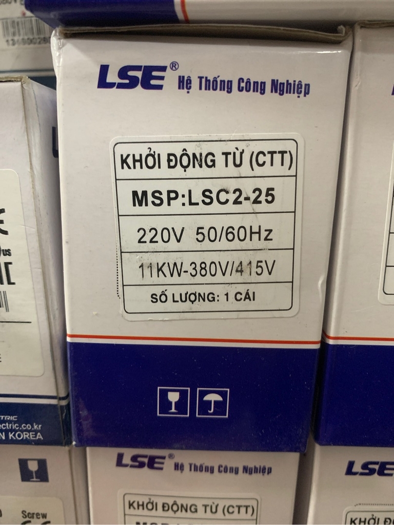 Khởi động từ LSE -LSC2-25A/220V