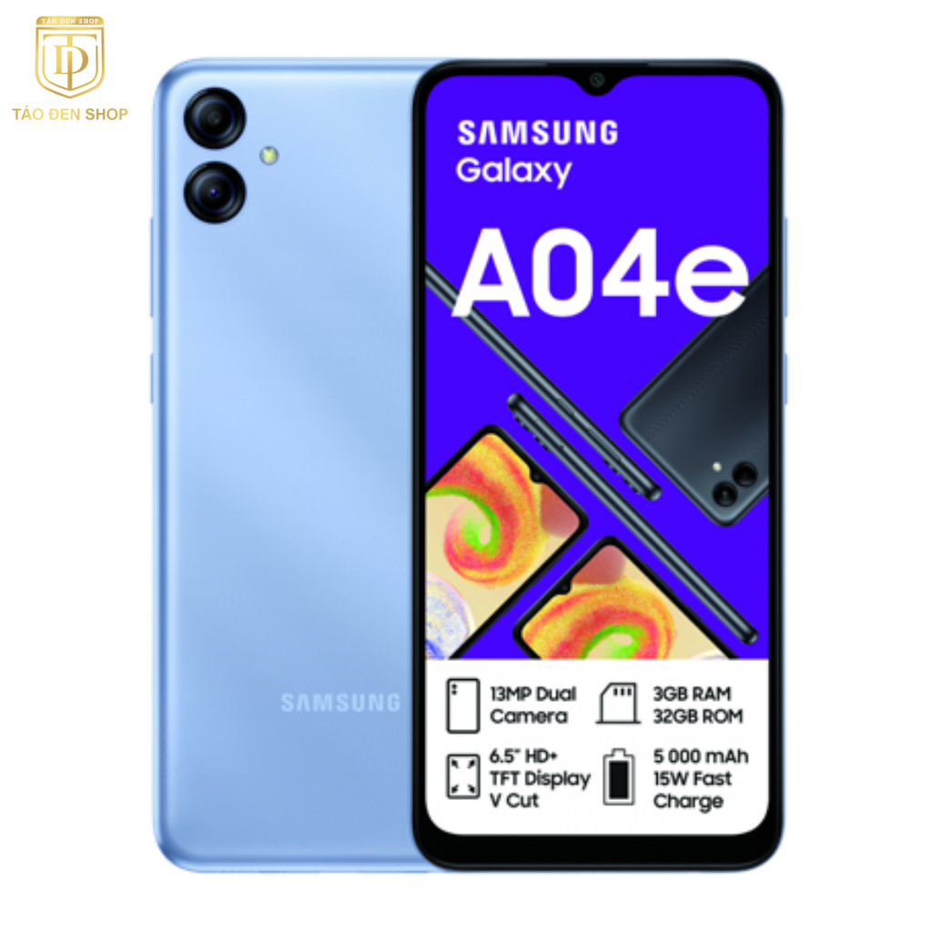 Samsung Galaxy A04E Chính Hãng Giá Tốt Nhất Tại Táo Đen Shop
