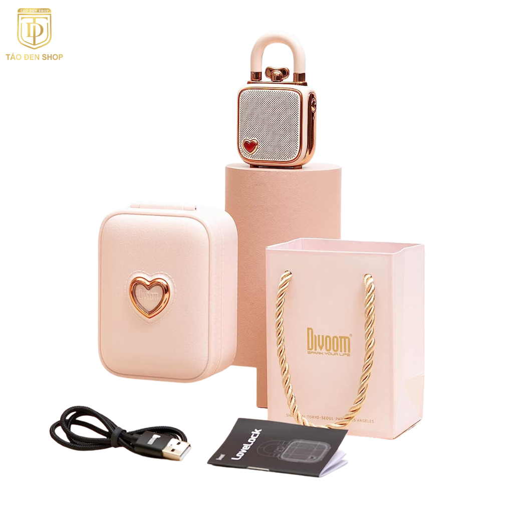 Divoom Lovelock Pink Chính Hãng - Giá tốt tại Táo Đen Shop