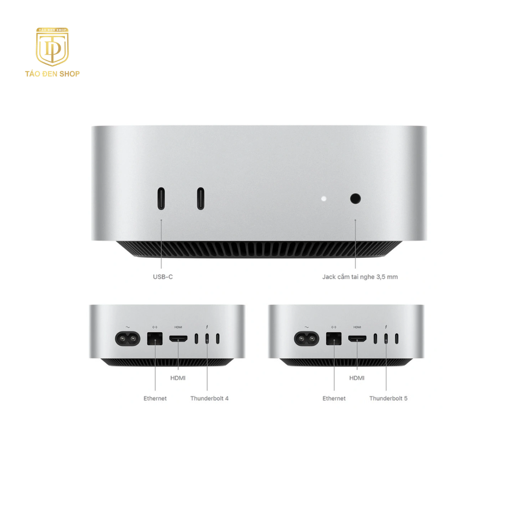 Mac Mini M4 Chính Hãng Giá tốt tại Táo Đen Shop