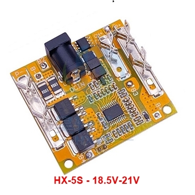 Mạch Sạc Pin Lithium Li-ion HX-5S - 18.5V-21V 18A