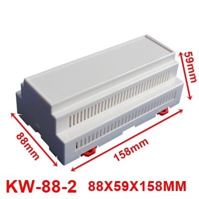 Hộp Nhựa Din Rail KW-88-2