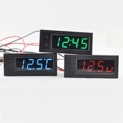 Digital clock module LED digital thermometer -Blue