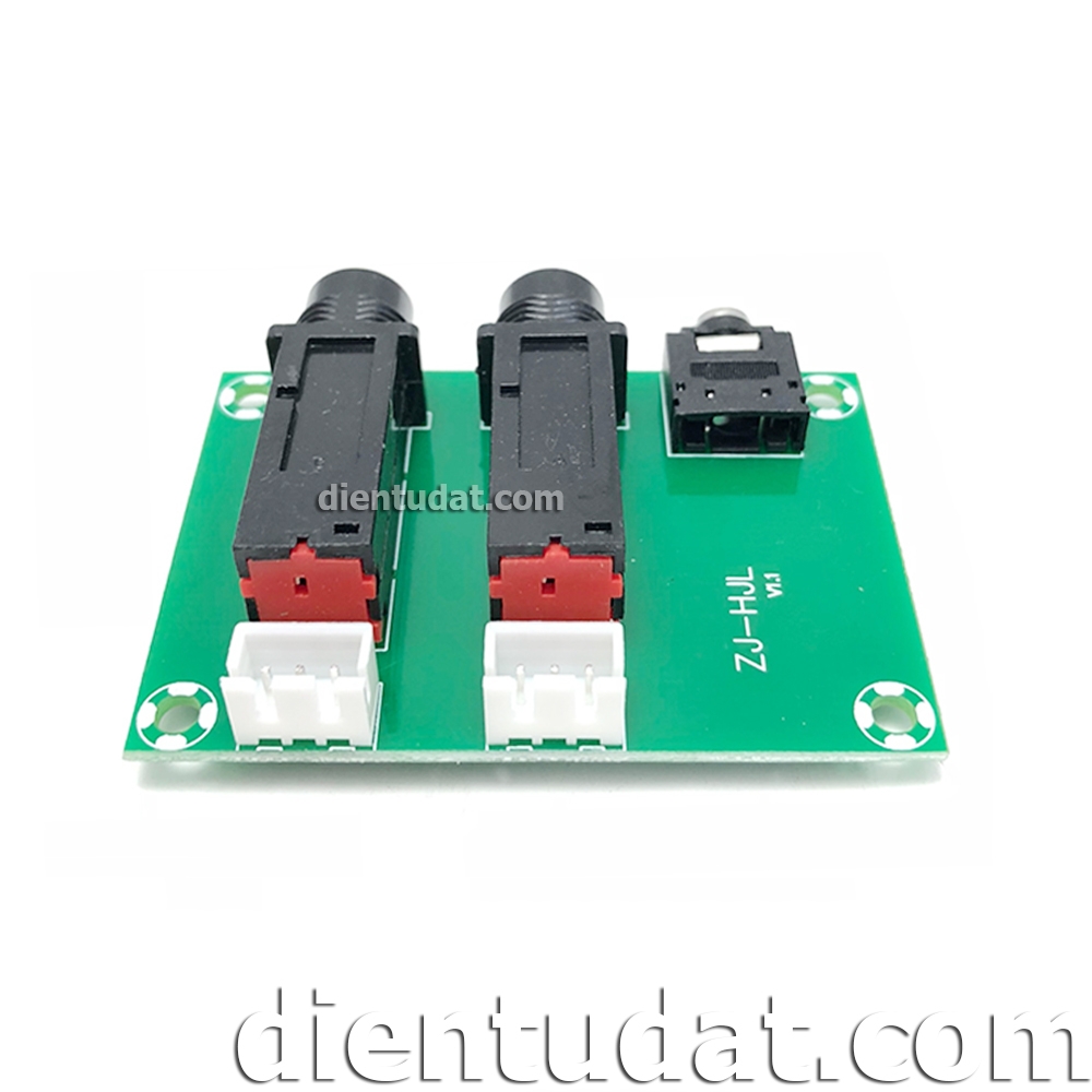 Mạch Chuyển 2 Jack Micro 6.5mm Và Jack 3.5mm Sang Header 3 Pin | Điện ...