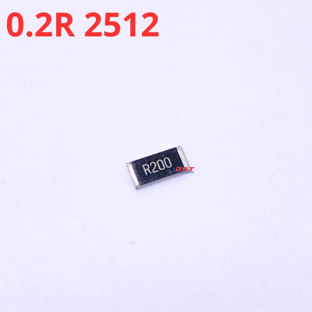 Điện Trở Dán 0.2 Ohm 0.2R 2512 SMD - Mã R200 | Điện Tử DAT