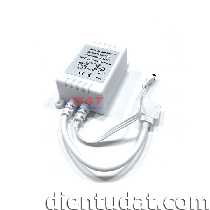Driver Điều Khiển LED RGB 12V Remote 24 Nút | Điện Tử DAT
