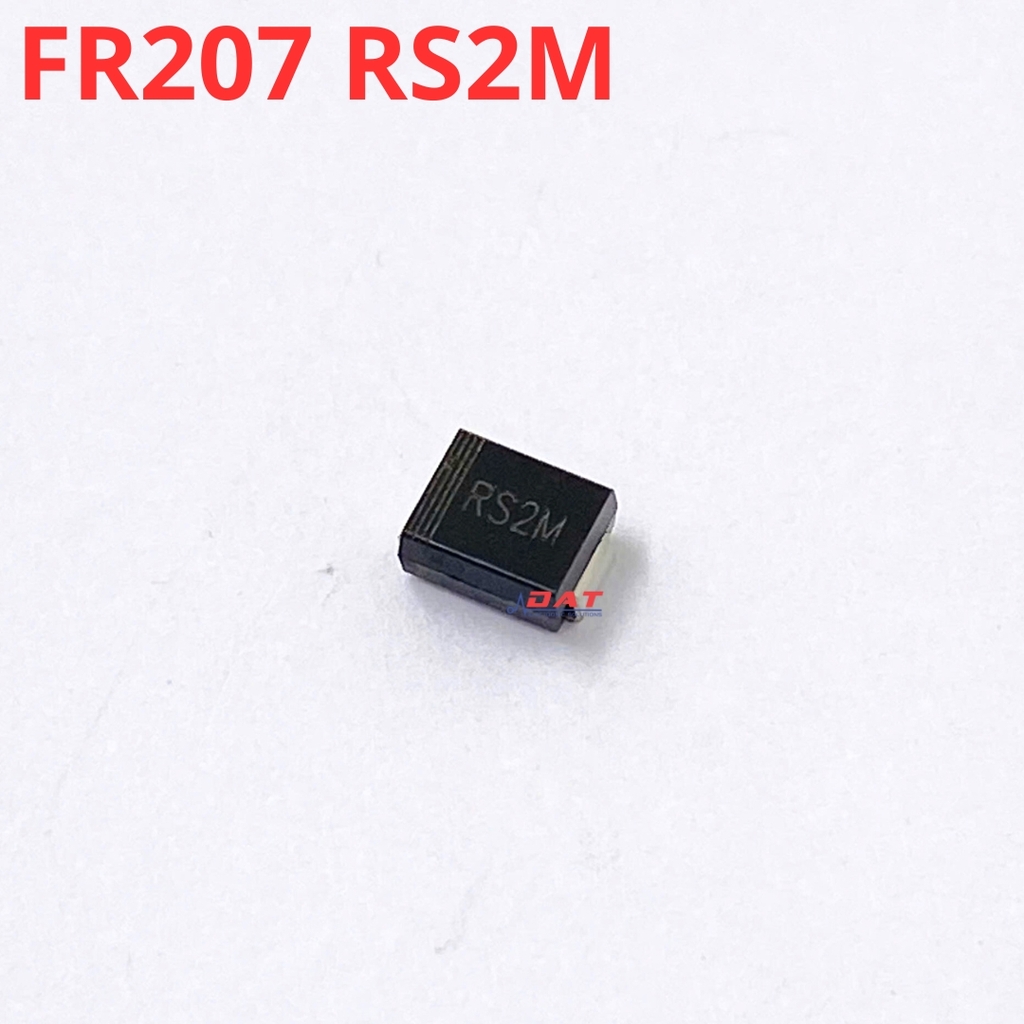 FR207 RS2M SMB Diode xung 2A 1000V | Điện Tử DAT