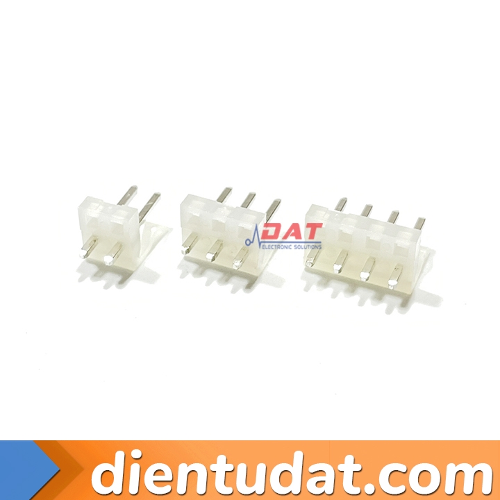 Header CH3.96 Đực Thẳng 3.96mm - 2P 3P 4P | Điện Tử DAT