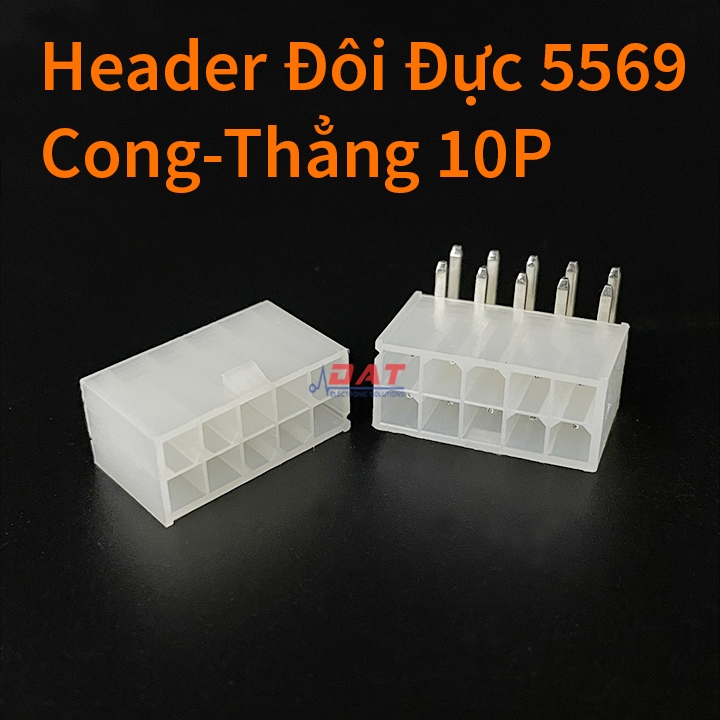 Header Đầu Nối 5569 Hàng Đôi 4.2mm Đầu Nối 2*5P 10P | Điện Tử DAT