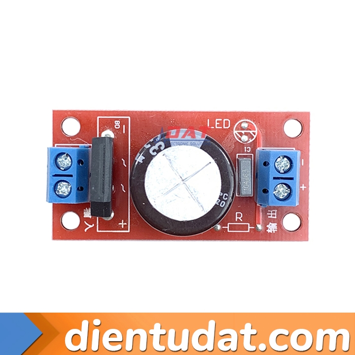 Mạch Lọc Chỉnh Lưu Nắn Dòng AC Ra DC 3A | Điện Tử DAT