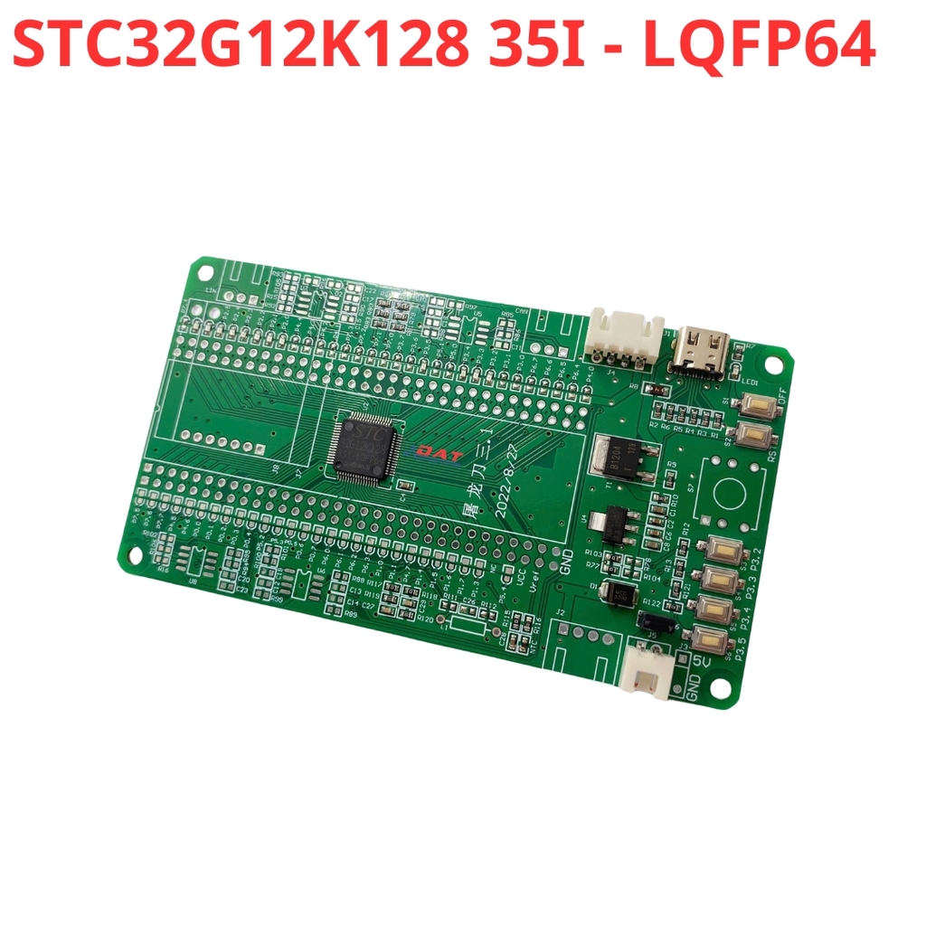 Module KIT Phát Triển 8051 STC32G12K128 35I - LQFP64 | Điện Tử DAT