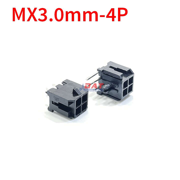 MX3.0mm Đầu Nối Hàng Đôi 2*2P 4P | Điện Tử DAT