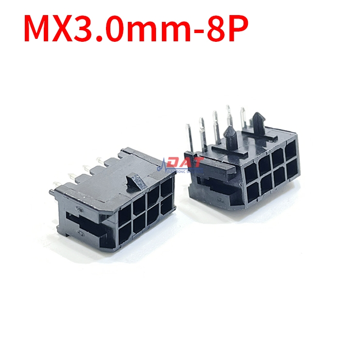 MX3.0mm Đầu Nối Hàng Đôi 2*4P 8P | Điện Tử DAT