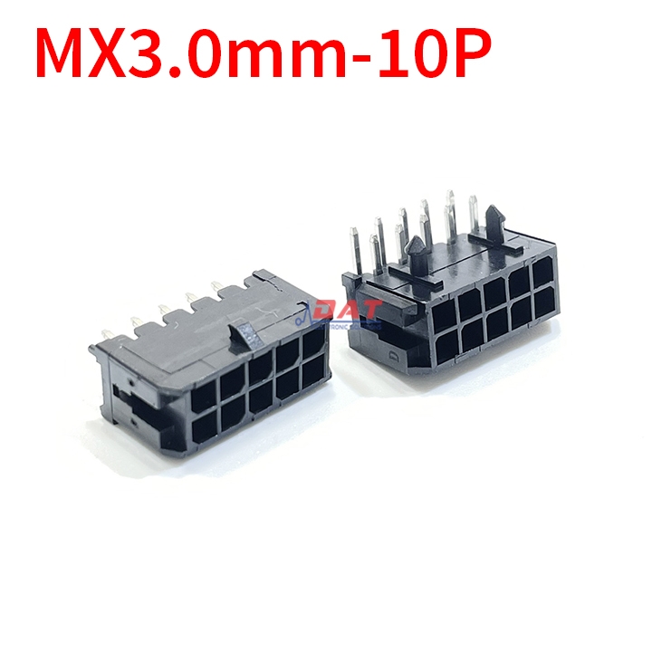 MX3.0mm Đầu Nối Hàng Đôi 2*5P 10P | Điện Tử DAT