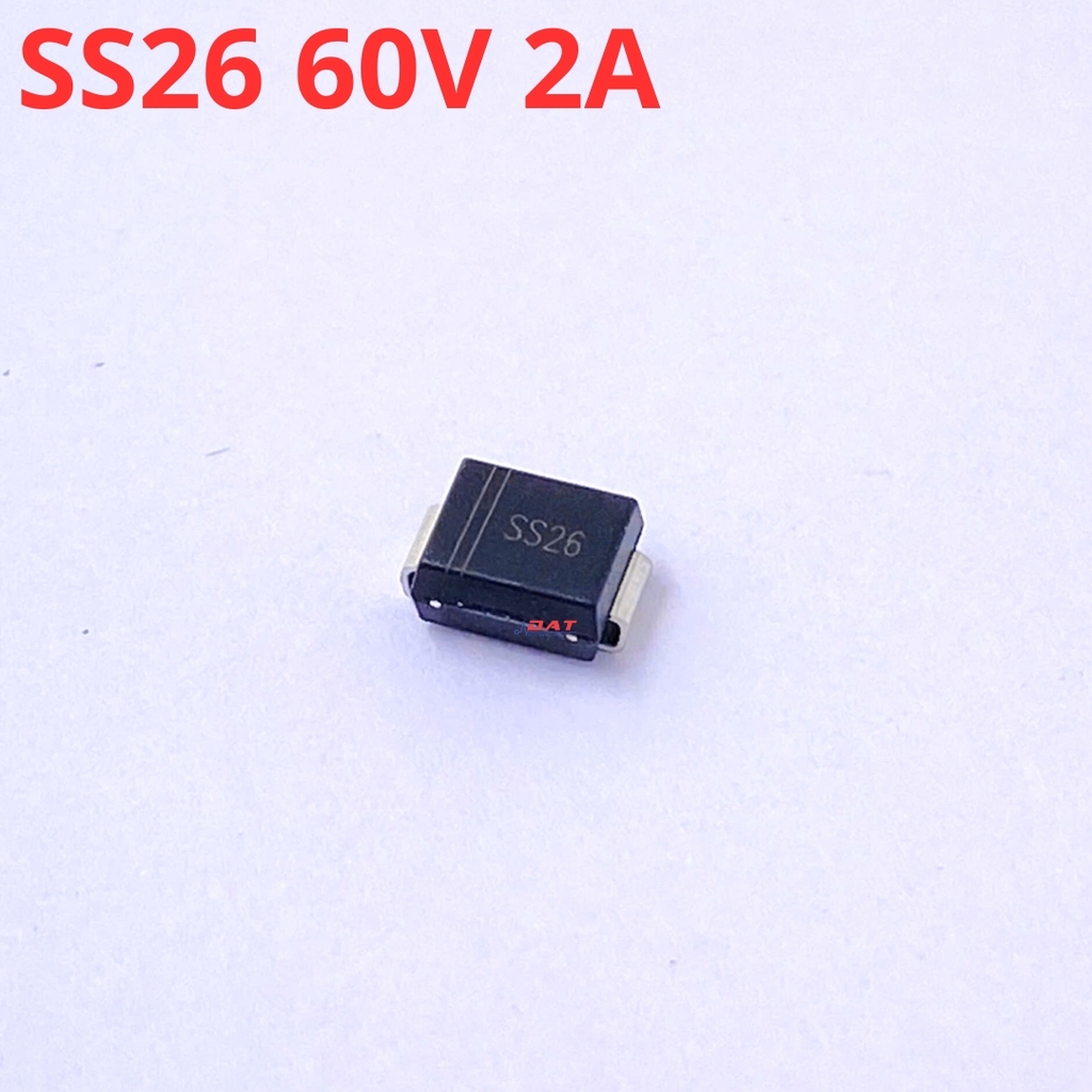 SS26 60V 2A SMB Schottky Diode | Điện Tử DAT