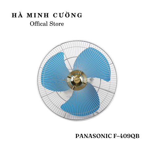Quạt Đảo Treo Trần PANASONIC F-409QB (Màu xanh) | dienmayhmc.com