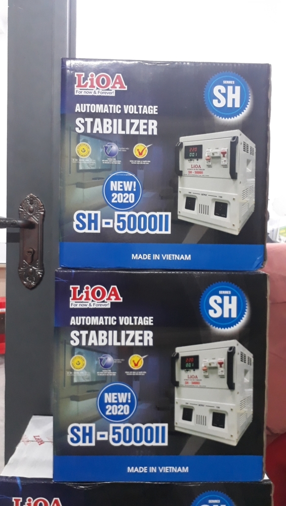 Ổn Áp LiOA 5Kva - Ổn Áp 1 Pha LiOA SH 5000 Thế Hệ Mới | dienmayhmc.com