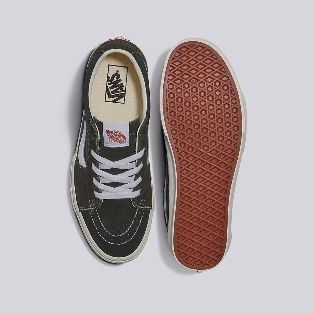 VANS Việt Nam | Giày VANS SK8-LOW CANVAS/SUEDE BLACK INK VN0009QRCH6