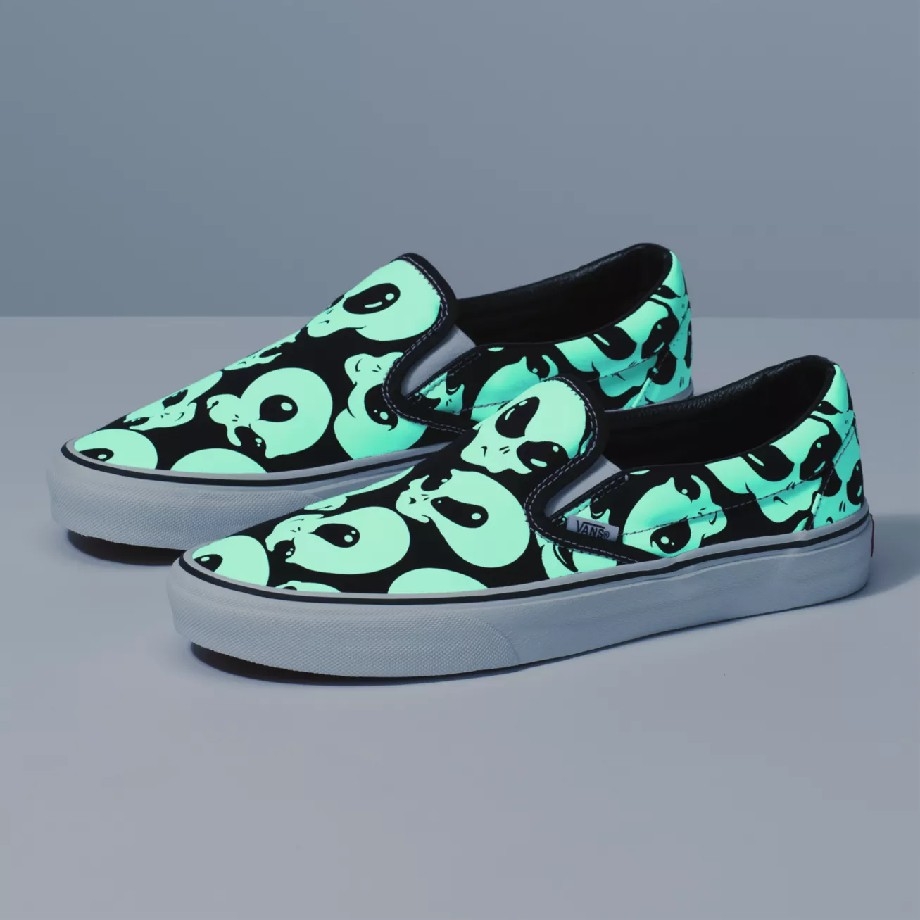 VANS Việt Nam - VANS ALIEN GHOSTS SLIP-ON VN0A4BV3TB1