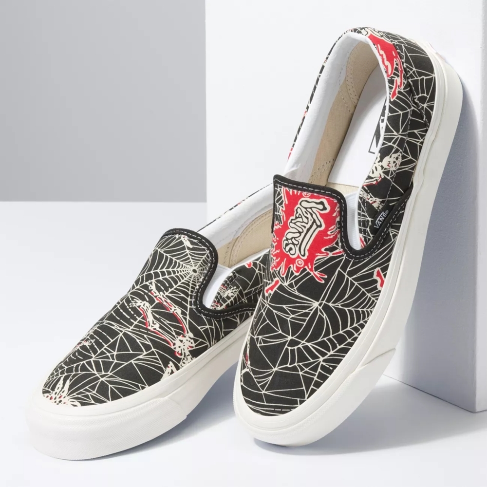 VANS Việt Nam - VANS ANAHEIM 98 DX SLIP-ON SPIDER WEB VN0A3JEX1JJ