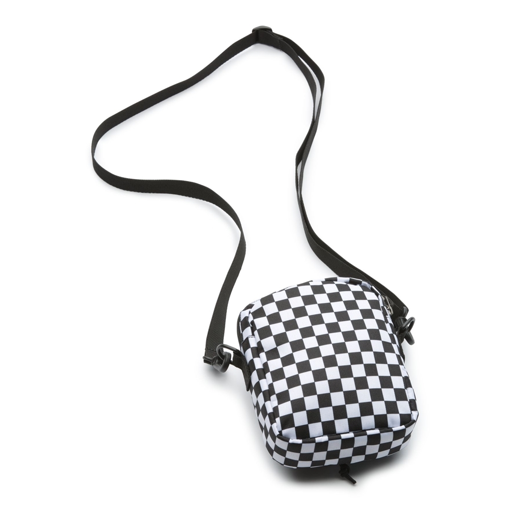 TÚI CHÉO VANS - VANS BAIL SHOULDER BAG BLACK/WHITE CHECKER VN0A3I5SHU0